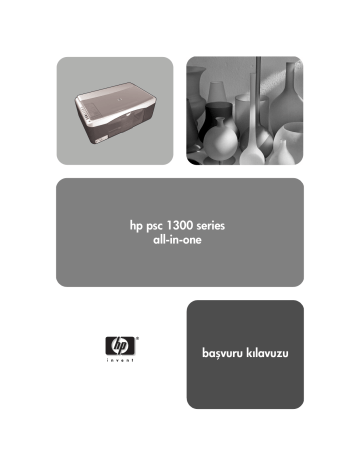 HP PSC 1350/1340 All-in-One Printer series Başvuru Kılavuzu | Manualzz