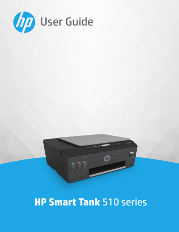 HP Smart Tank 511 Wireless All-in-One User Guide | Manualzz