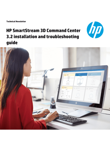 HP SmartStream 3D Build Manager Guide | Manualzz