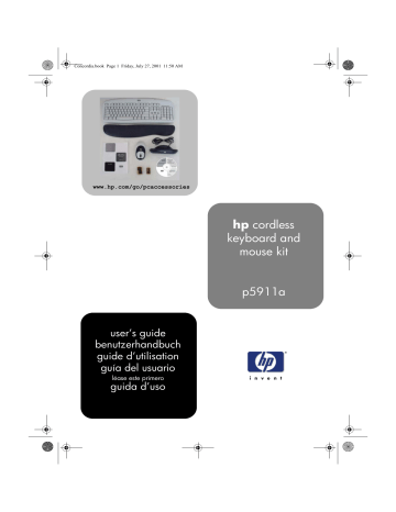 HP Cordless Keyboard and Mouse Kit User's Guide | Manualzz