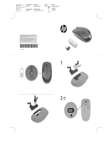 HP Wireless Mice Series Installation Guide | Manualzz