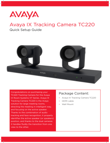 Avaya IX TC220 Quick Setup Manual | Manualzz