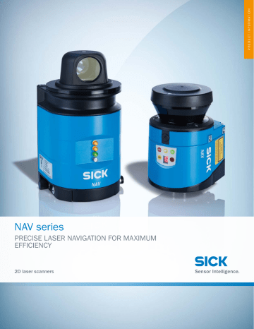 Sick NAV series - 2D laser scanners Product information | Manualzz