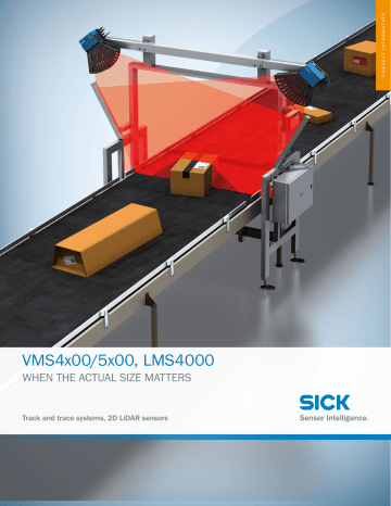Sick VMS4x00/5x00, LMS4000 Product information | Manualzz