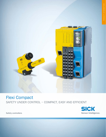 Sick Flexi Compact Safety controllers Product information | Manualzz