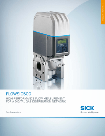 Sick FLOWSIC500 Product Update Product information | Manualzz