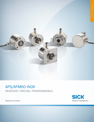 Sick AFS/AFM60 INOX Product information | Manualzz