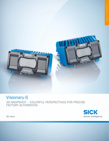Sick Visionary-S Product information | Manualzz