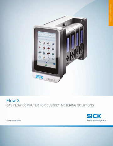 Sick Flow-X Flow computers Product information | Manualzz