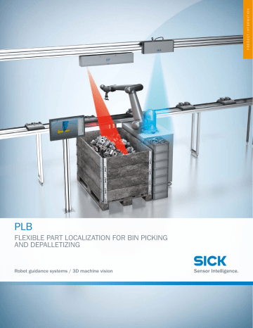 Sick PLB Robot guidance systems Product information | Manualzz