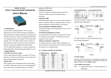 ATC ATC-2000 User Manual | Manualzz