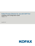 Kofax Process Director AP 7.9 User Guide | Manualzz