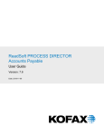Kofax Process Director User Guide | AI Chat | Manualzz
