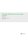 PROCESS DIRECTOR Accounts Payable User Guide: AI Chat & PDF Access ...