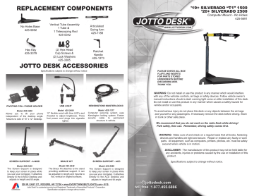 ASSEMBLED Jotto Desk 425-5691 Manual | Manualzz