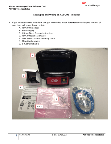 Adp 700 Setup Manual | Manualzz