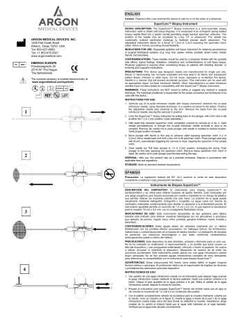 argon audio SuperCore Instructions For Use Manual | Manualzz
