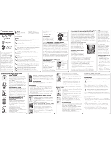 Advanced Circulatory ResQCRP ResQPUMP ACD-CPR Instructions For Use ...