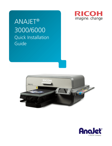 AnaJet Ricoh 3000 Quick Installation Manual | Manualzz