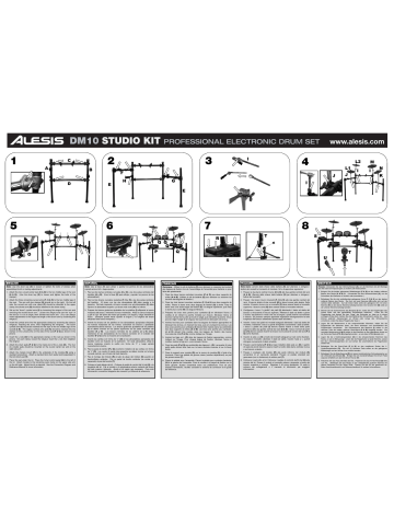 Alesis DM10 MKII Pro Quick Manual | Manualzz