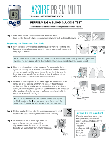 Arkray Assure Prism Multi Manual | Manualzz