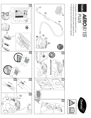 Taski AERO 8/15 PLUS NA Instrucciones de operación | Manualzz
