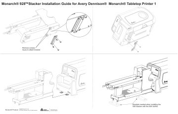Avery Dennison ADTP1 Installation Guide | Manualzz