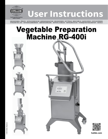 Hallde RG-400i Manuale utente | Manualzz