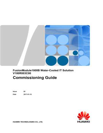 Huawei FusionModule1000B V100R003C00 Commissioning Manual | Manualzz
