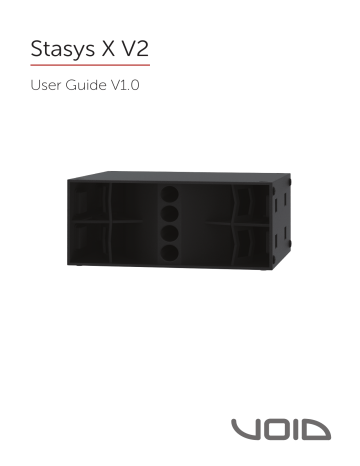 Void Stasys X V2 User Guide | Manualzz