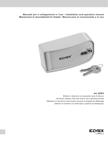 Vimar ELVOX EDP4 Installation And Operation Manual | Manualzz