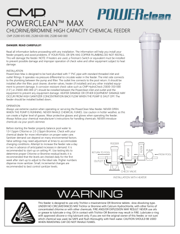 CMP POWERCLEAN MAX Manual | Manualzz