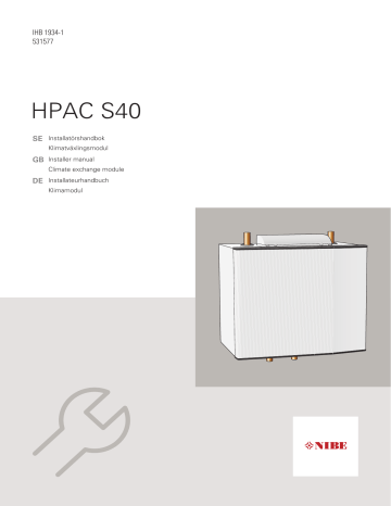 Nibe HPAC S40 Installer Manual | Manualzz