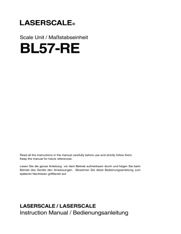 Laserscale BL57-RE Instruction Manual | Manualzz
