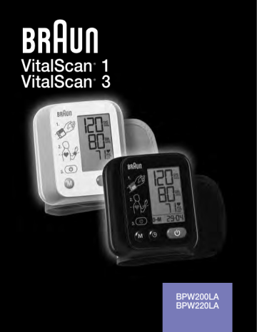 Braun VitalScan 3, VitalScan 1 Manual de usuario | Manualzz