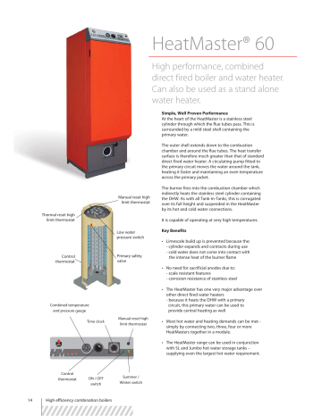 ACV HeatMaster 60 Specification | Manualzz