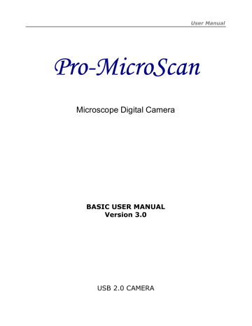 OPLENIC Pro-MicroScan User Manual | Manualzz