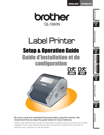 Brother QL-1060N Set Up And Operation Manual | Manualzz