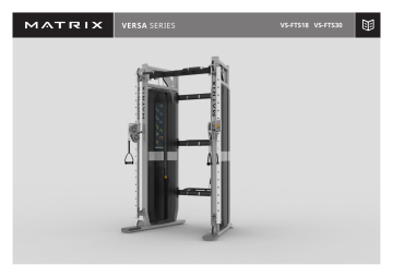 Matrix VS-VFT + VS-FTS18 Versa Functional Trainer 取扱説明書 | Manualzz