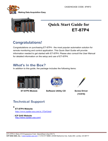 ICP ET-87P4 Quick Start | Manualzz
