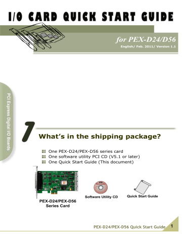 ICP PEX-D56 Quick Start | Manualzz