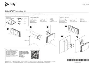 Poly G7500 Setup Sheet | Manualzz