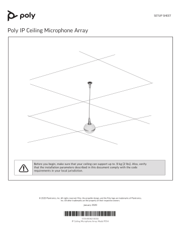 Poly G7500 Setup Sheet | Manualzz