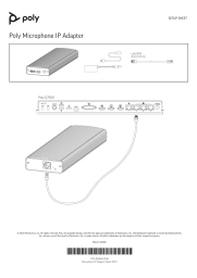 Poly G7500 - Setup Sheet, User guide, User Guide
