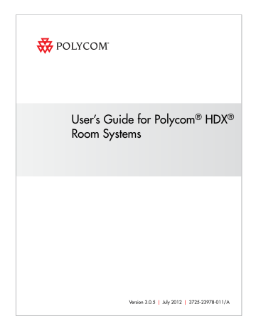 Poly HDX 8000 User Guide | Manualzz