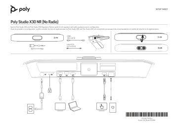 Poly Studio X30 Setup Sheet - Download Manual | Manualzz