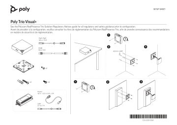 Poly Trio 8800 Setup Sheet | Manualzz