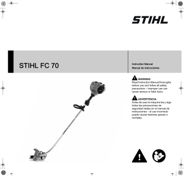 Stihl FC 70 Edger Instruction Manual | Manualzz