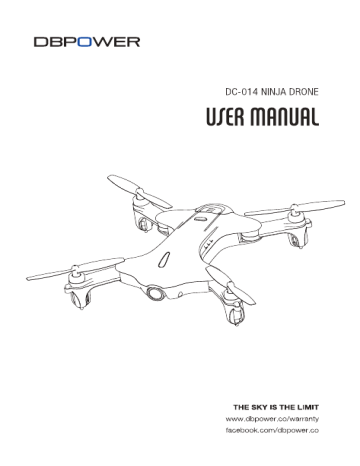 DBPower DC-014 Drone User Manual | Manualzz