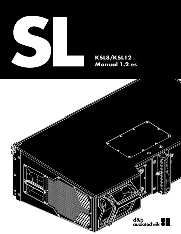 D&B KSL8/KSL12 Manual de usuario | Manualzz